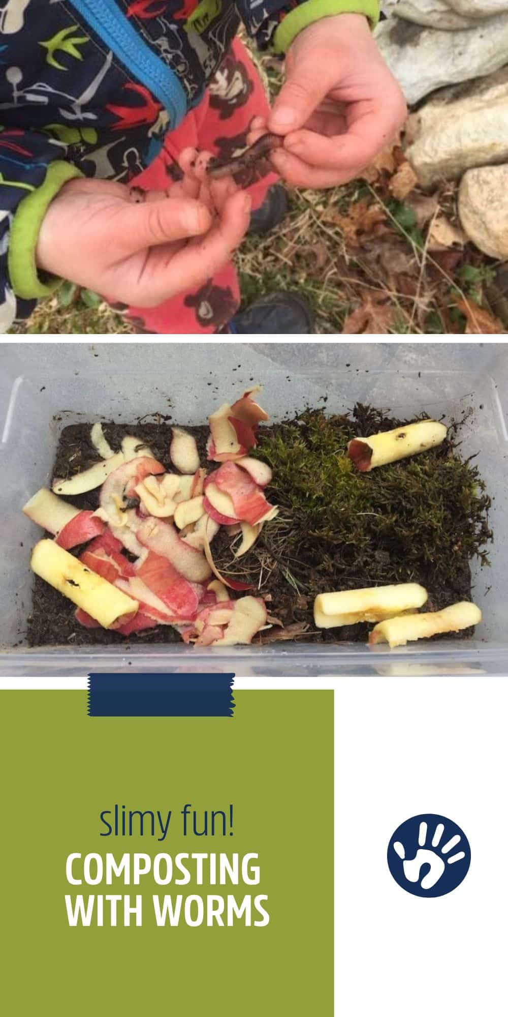 How to Make a Composting Bin with Worms - Hands On As We Grow®