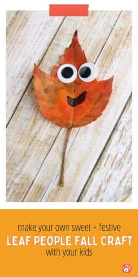 Cute Leaf People Fall Craft for Kids | Hands On As We Grow