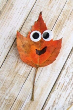 Cute Leaf People Fall Craft for Kids | Hands On As We Grow