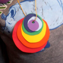 Size Sorting Circles Rainbow Necklace - Hands On As We Grow®
