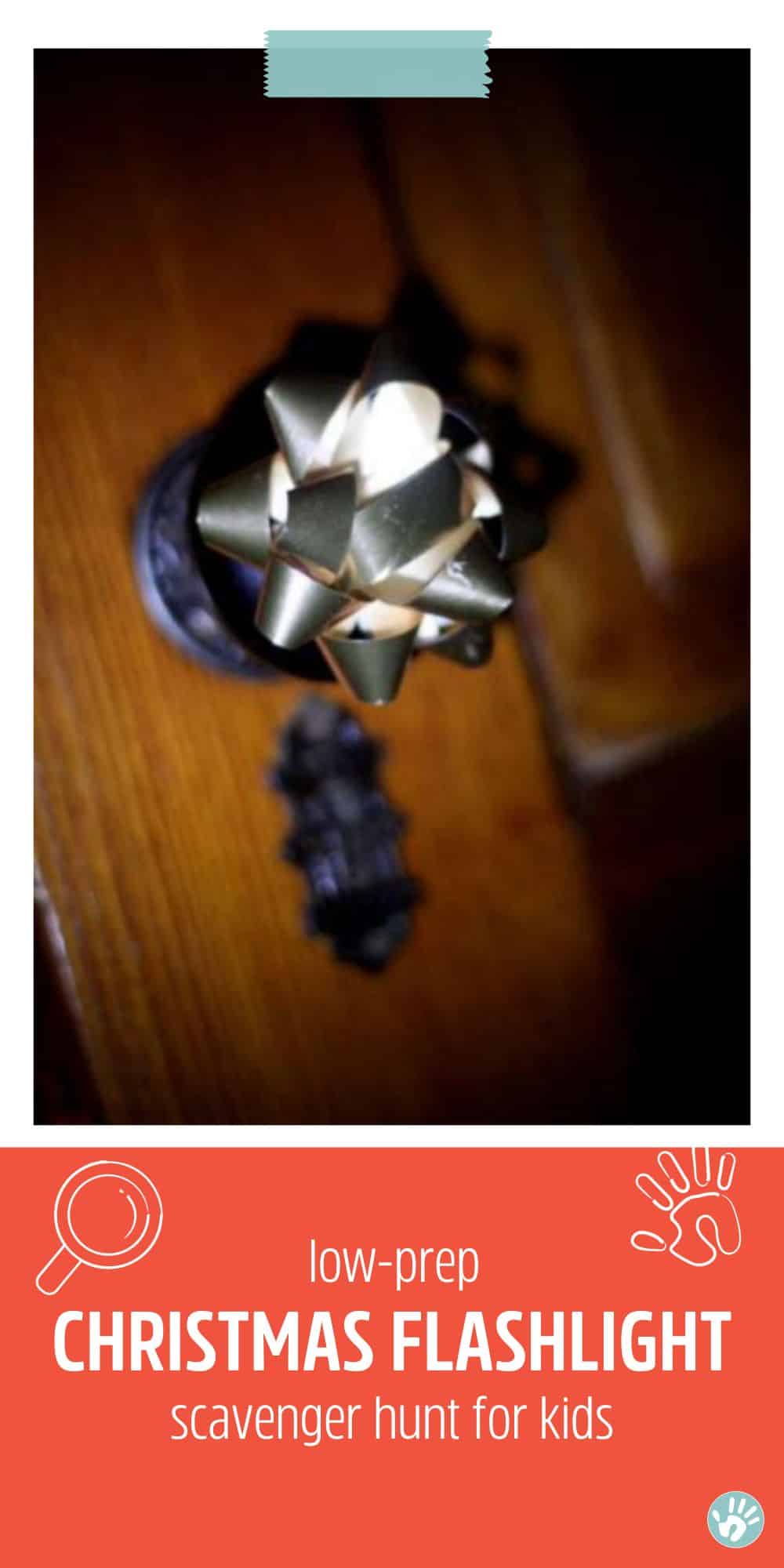 Christmas Flashlight Scavenger Hunt for Kids | HOAWG