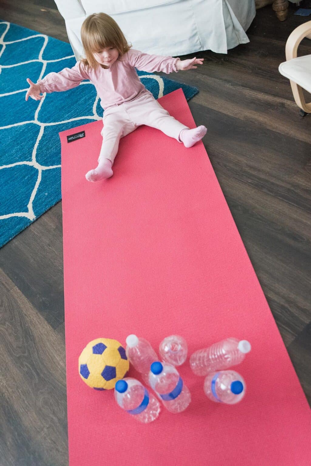 Pop Bottle Bowling Activity for All Kids!