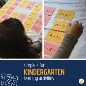 Simple and Fun Kindergarten Learning Activities | HOAWG