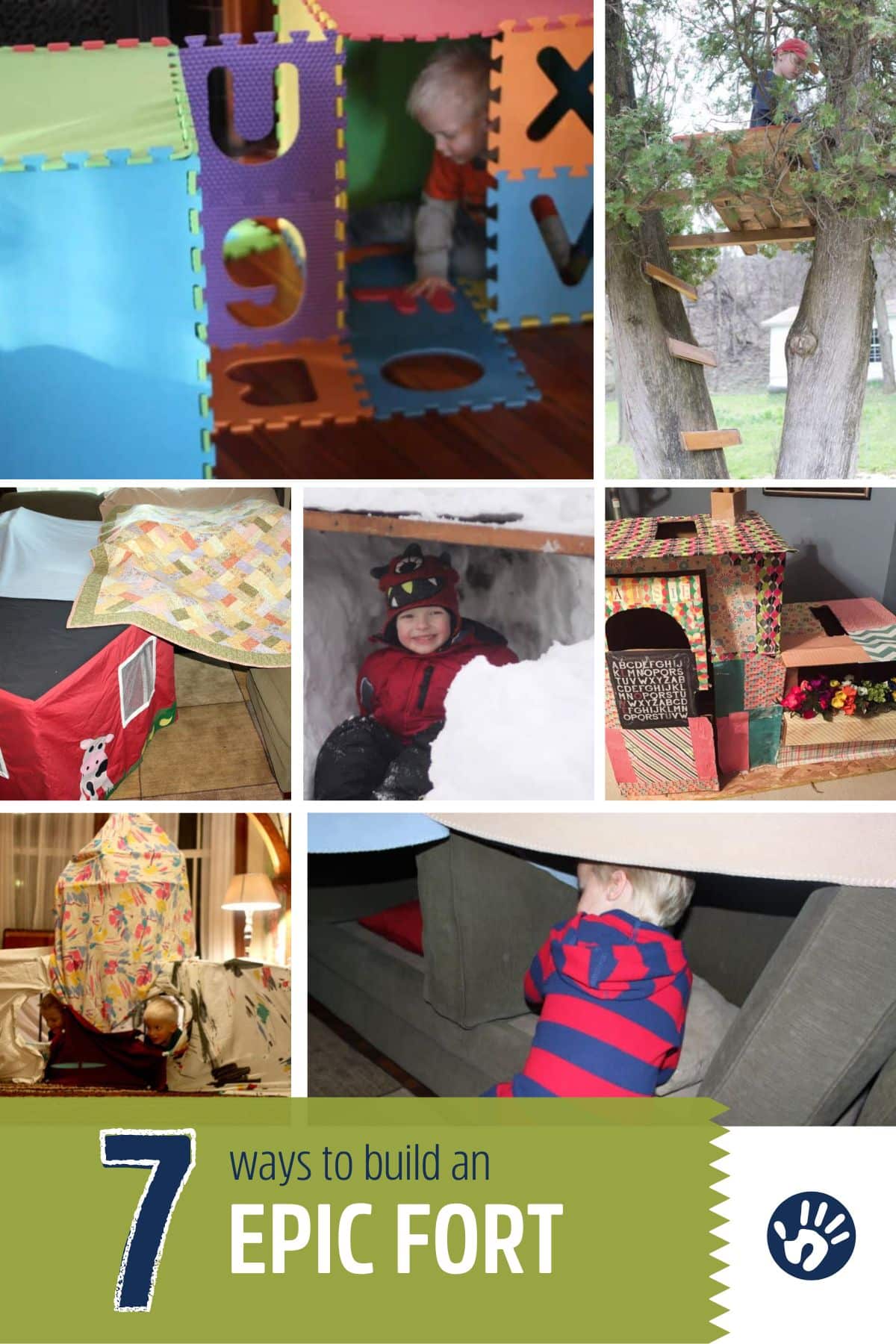 How Do You Build a Fort? 7 Epic Forts for Kids - Hands On As We Grow®