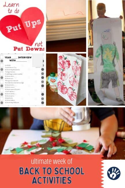 20 Back to School Art Projects for Kids - hands on : as we grow