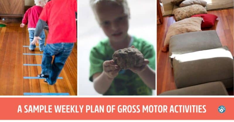 A Sample Weekly Plan of Gross Motor Activities - Hands On As We Grow®