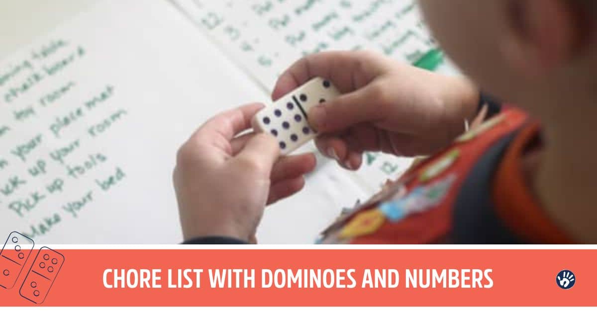 Chore List with Dominoes & Numbers - Hands On As We Grow®