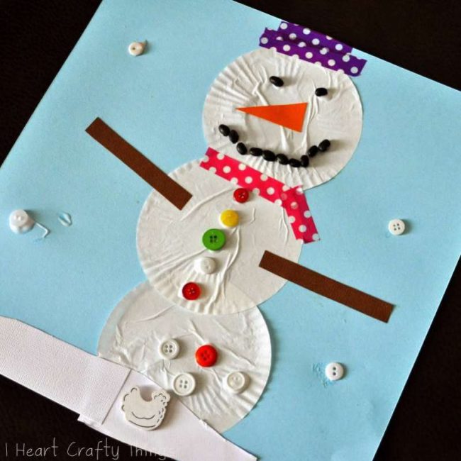 Snowman Crafts for Kids to Make: 24 Easy & Cute Snowmen!