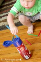 Make a Wave Bottle for Kids to Explore - hands on : as we grow