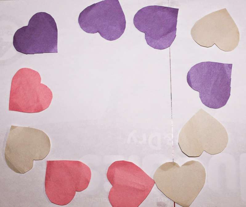 DIY Magnet Activity Table for Valentine's Day Learning