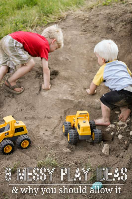 8 Messy Play Ideas for Kids & Why You Should Let It Happen