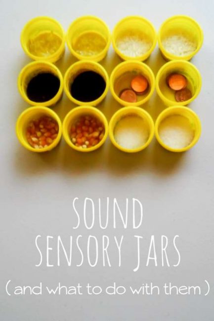 Easy Sound Sensory Jars to Make & Play - Hands On As We Grow®