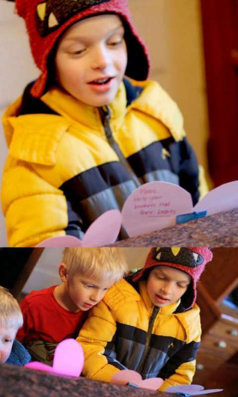 Kids Heart Hunt to Find the Ways I Love You Countdown to Valentine's Day