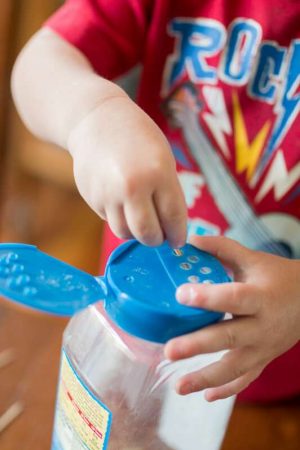 Simple Toothpick Activity for Fine Motor Skills - Hands On As We Grow®