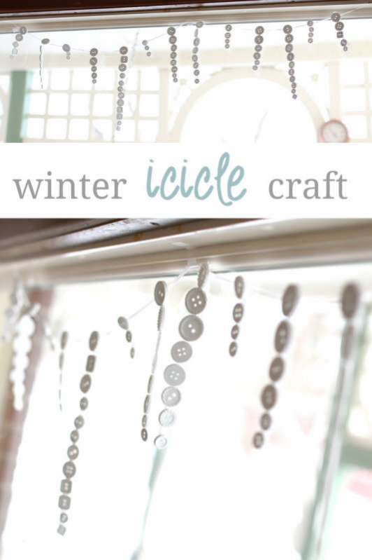 Winter Icicle Craft for Kids to Make | hands on : as we grow